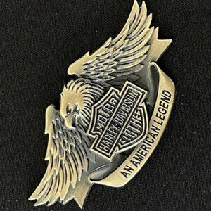 Harley-Davidson | Accessories | Harley Davidson Eagle Badge Emblem Gas ...